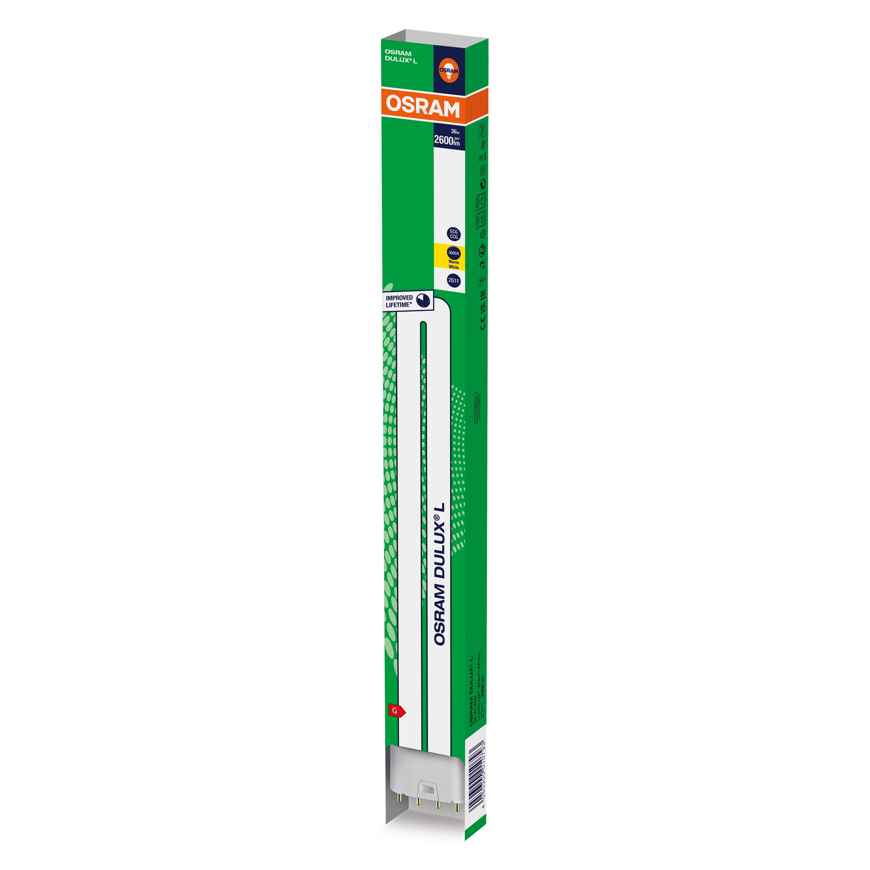 Osram Dulux L 36 Watt 4 Pin 2G11 830 Warm White